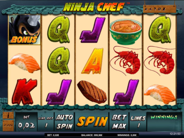Hrát Automat Ninja Chef Online Zdarma | AUTOMATY-ZDARMA