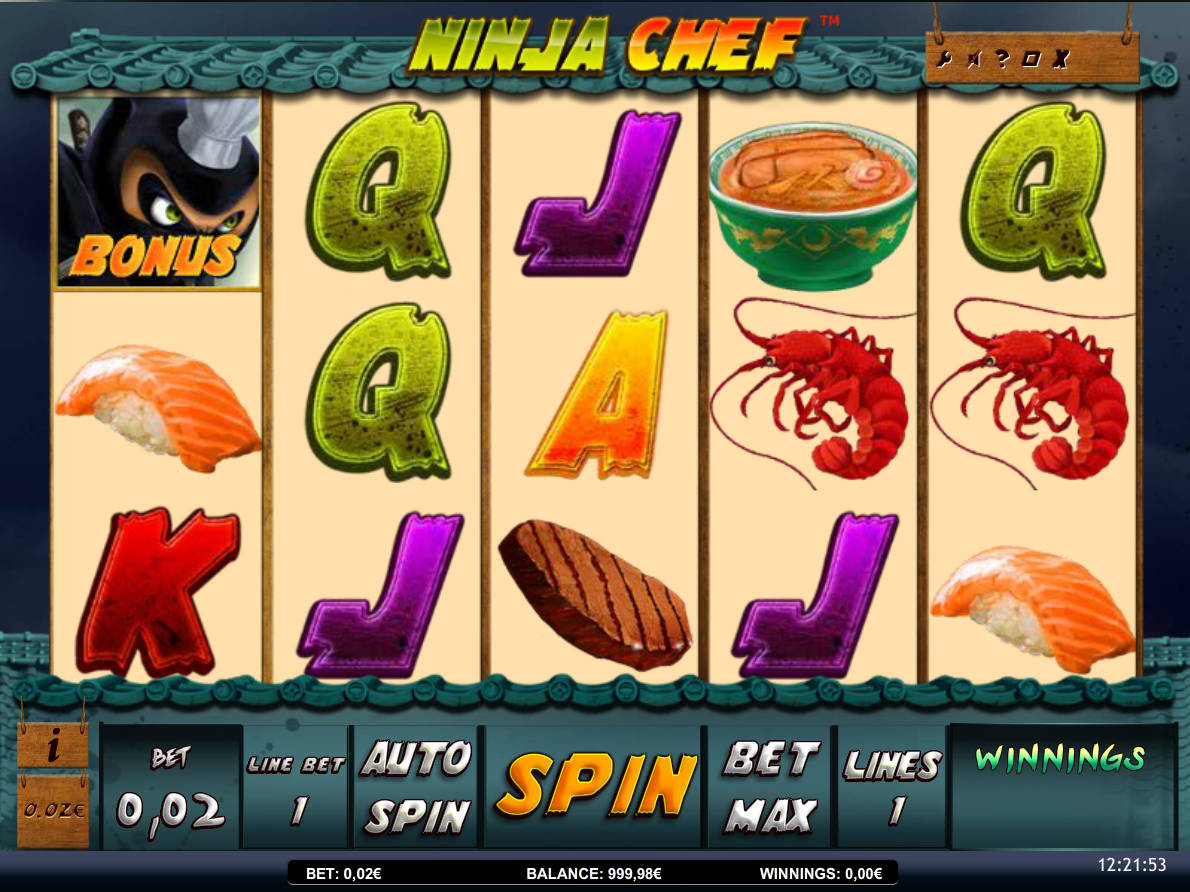 Hrát Automat Ninja Chef Online Zdarma | AUTOMATY-ZDARMA