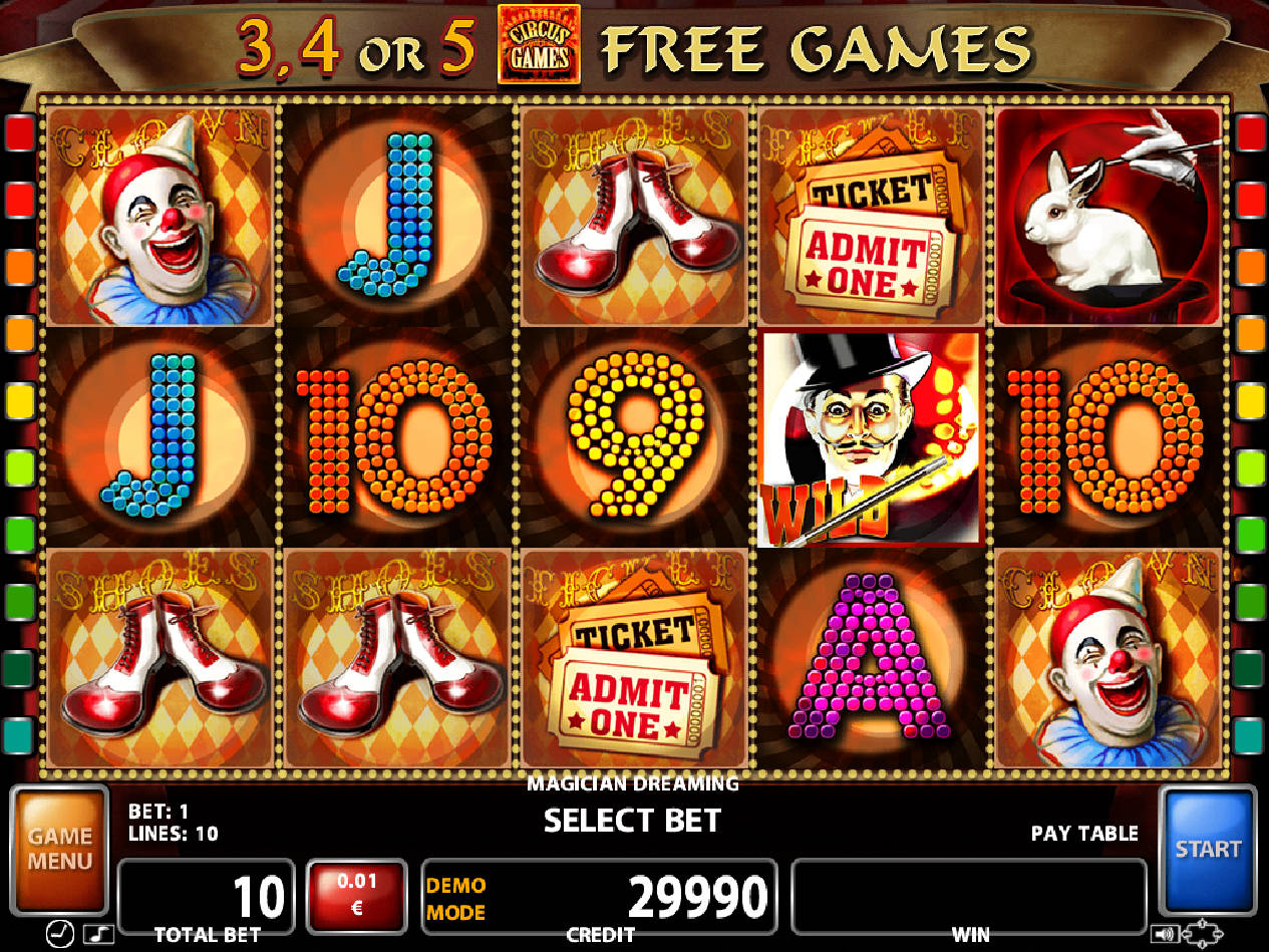 Hrát Automat Magician Dreaming Zdarma Online | Automaty zdarma
