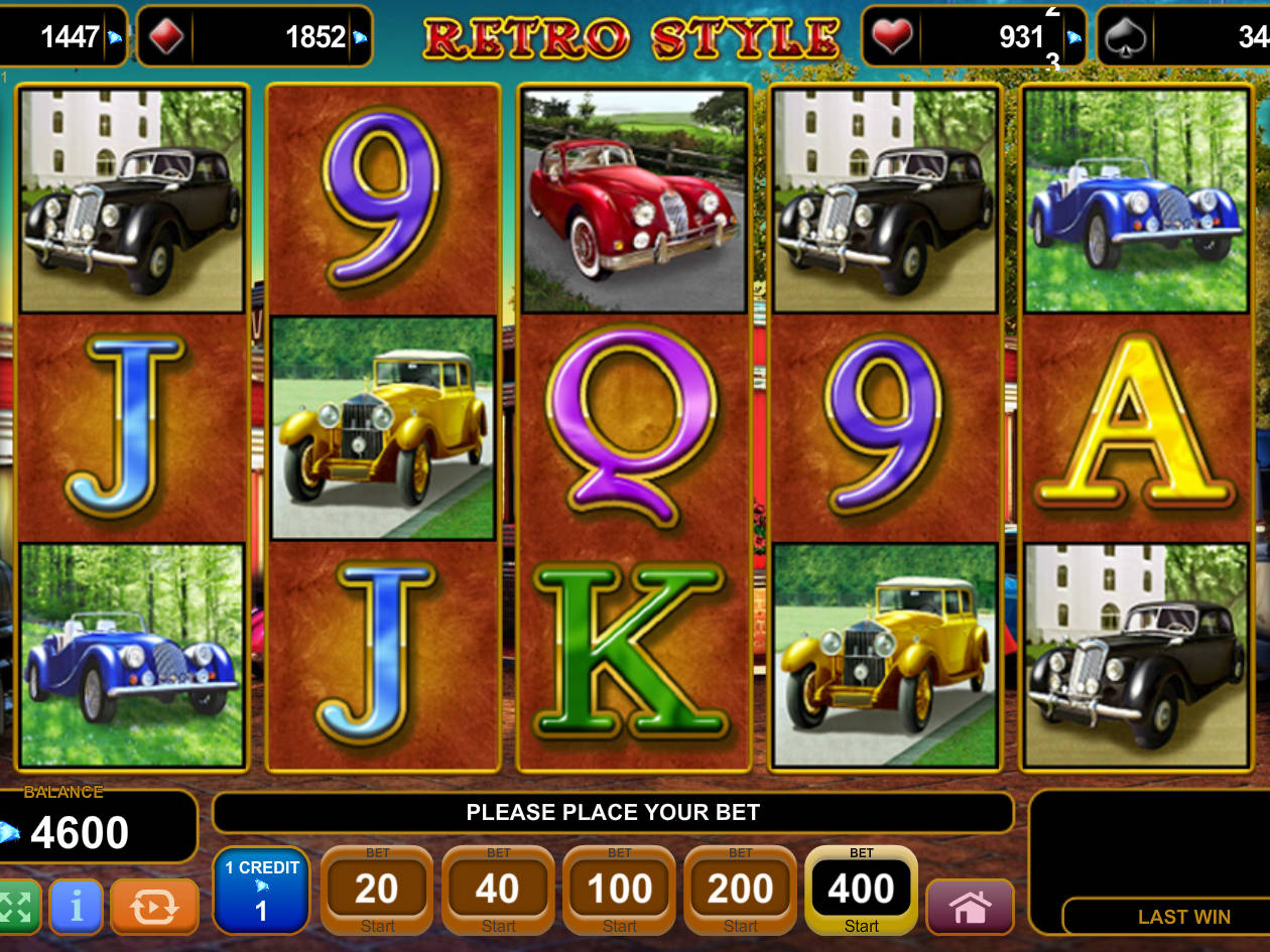 Hrát Automat Retro Style Online Zdarma | AUTOMATY-ZDARMA